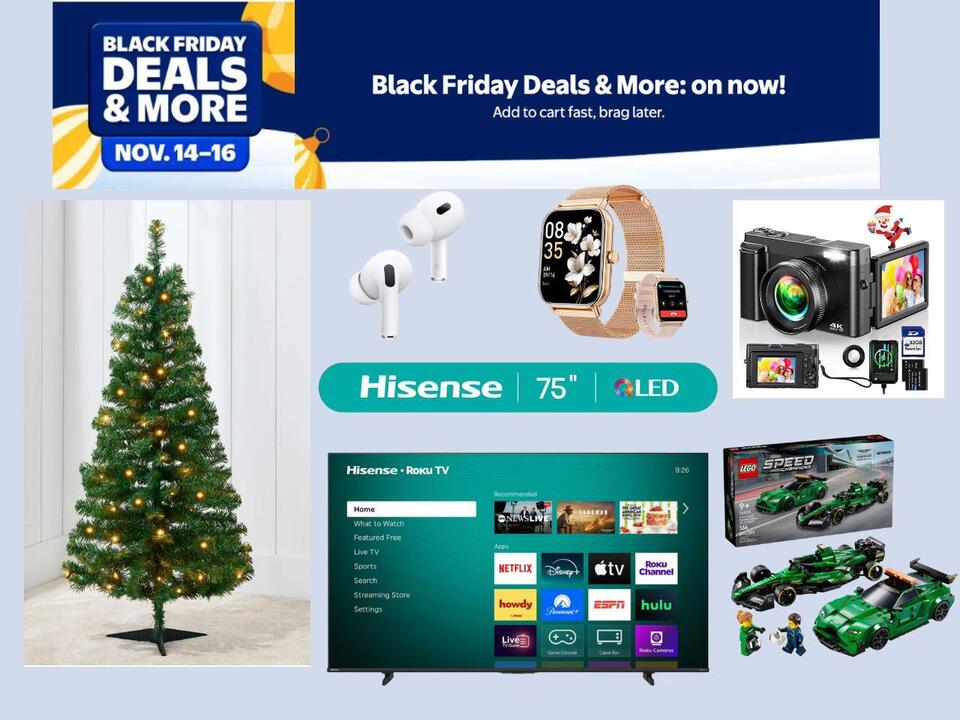 Walmart begins Black Friday Deals today, announces full holiday ...