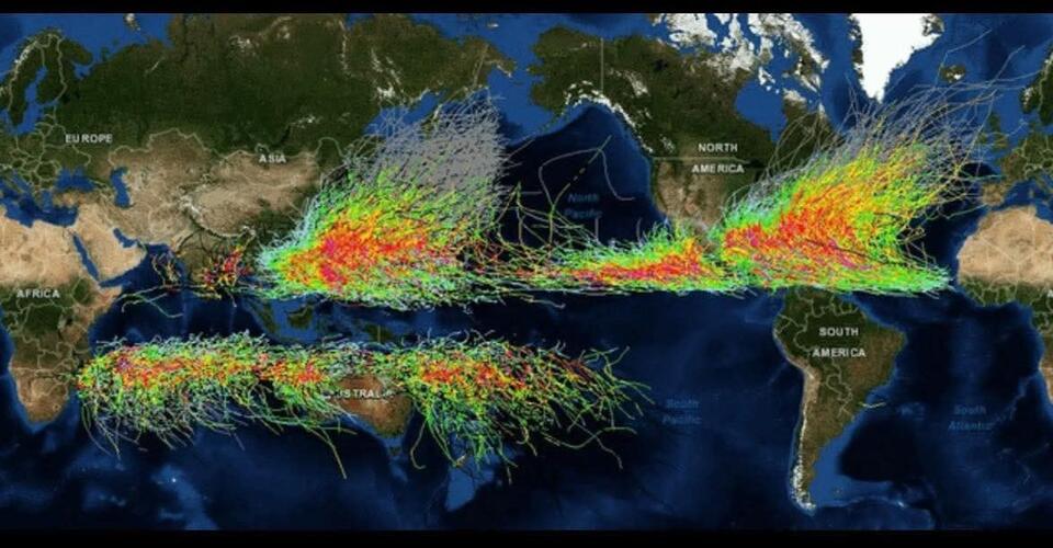 Did you know that a hurricane has never crossed over the equator ...