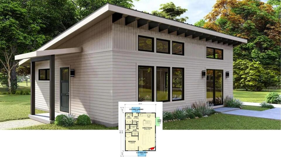 10 Exceptional One-Bedroom House Plans Maximize Space with Creative ...