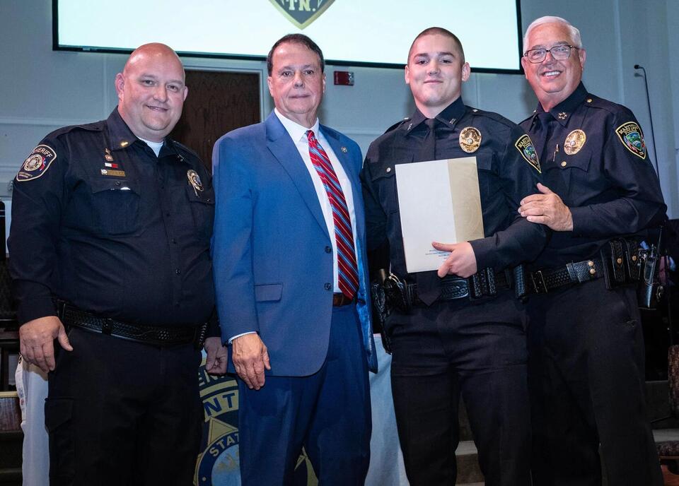 Officer Kamron Moats graduates from police academy - NewsBreak