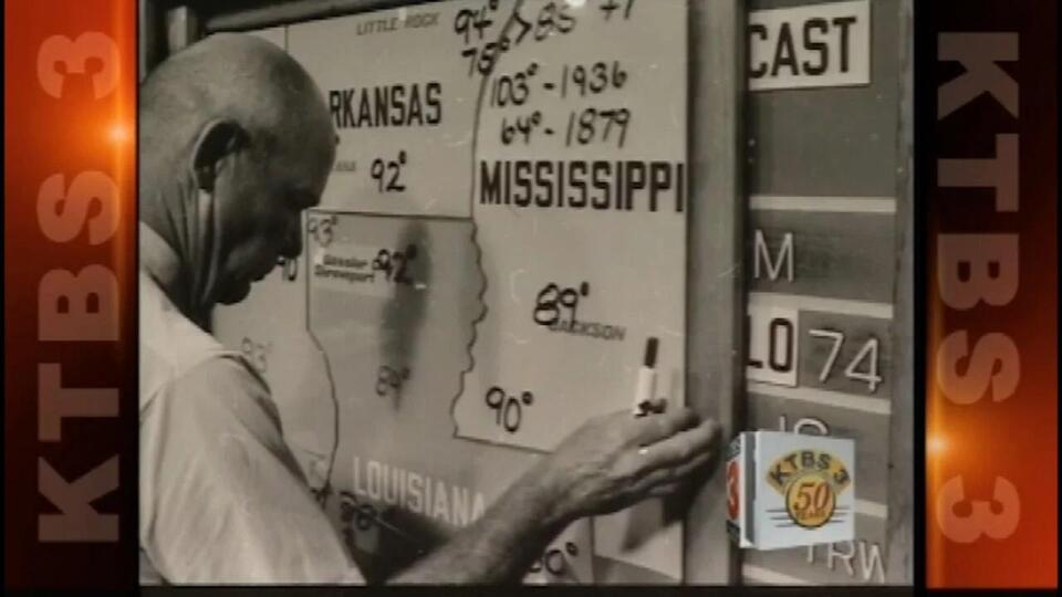 KTBS meteorologists reflect on 70 years of weather technology - NewsBreak