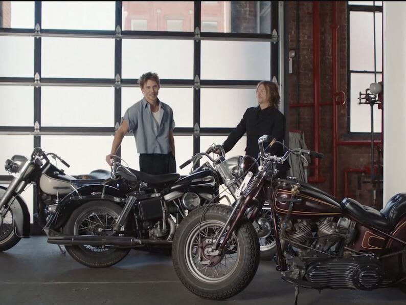 Watch 'The Bikeriders' Stars' Austin Butler, Norman Reedus Talk Motorcycles