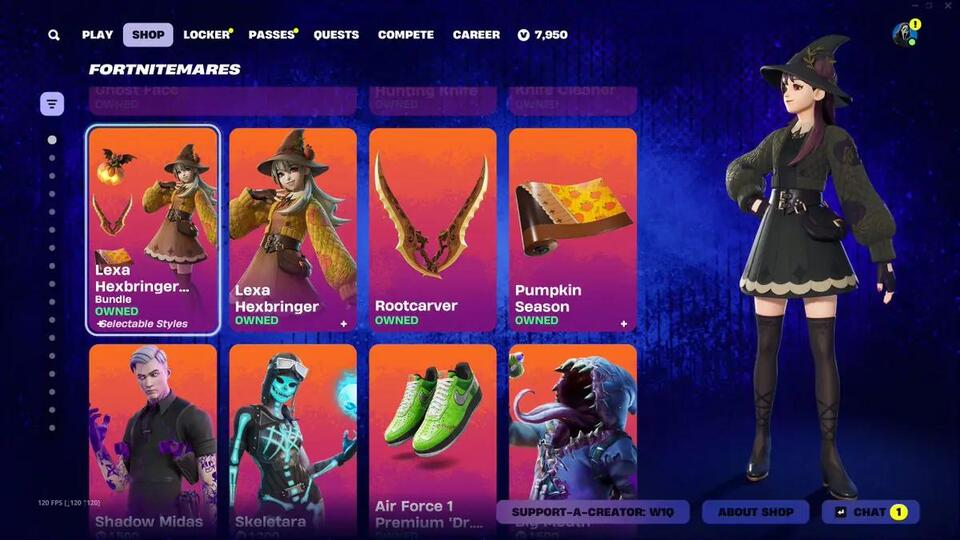 Fortnite’s Lexa Hexbringer Returns After 140 Days in Epic Item Shop ...