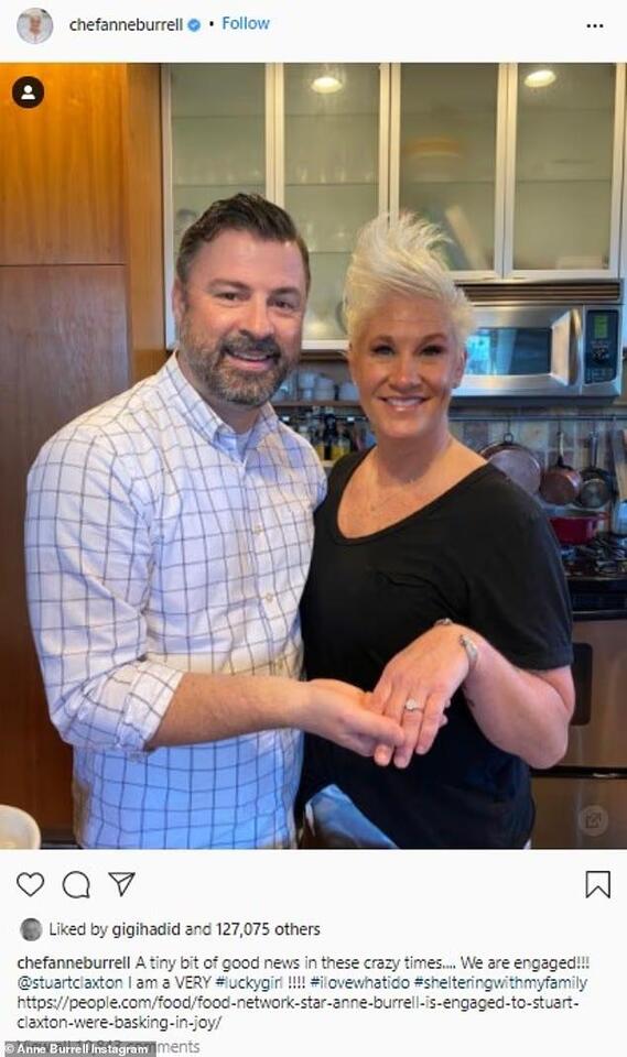 How tragic Anne Burrell ditched 'rock star chef life' to finally find ...