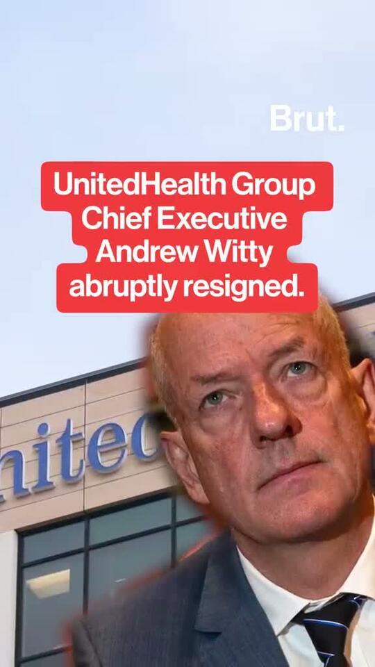 UnitedHealth Group CEO Andrew Witty resigned suddenly on May 13 ...
