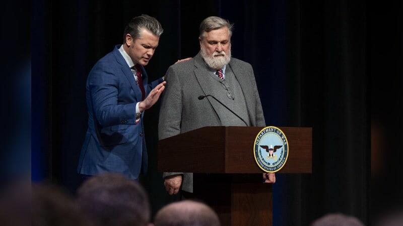 Christian nationalist Douglas Wilson says Pentagon prayer service could ...