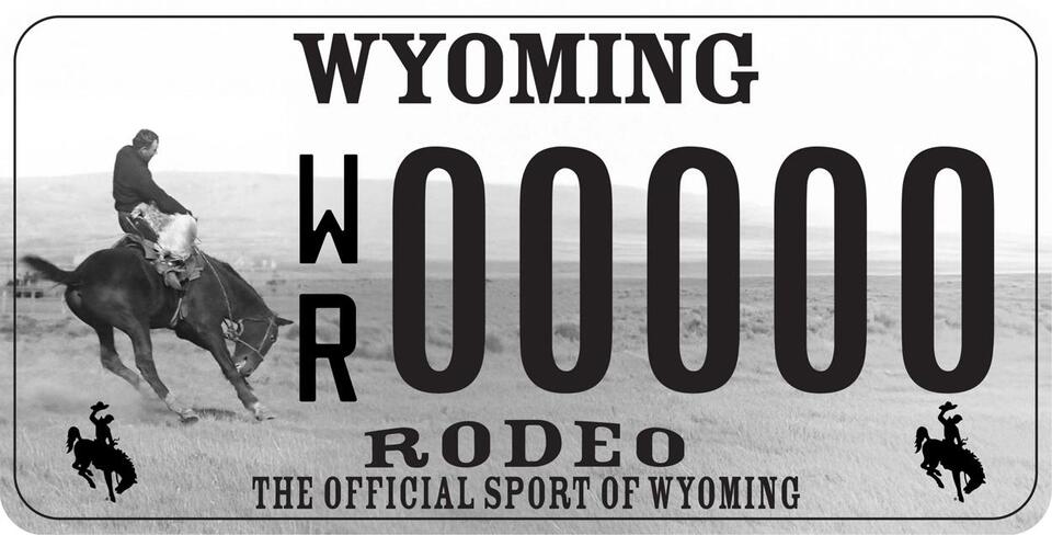 How To Get Wyoming's Offical Rodeo Licence Plate - NewsBreak