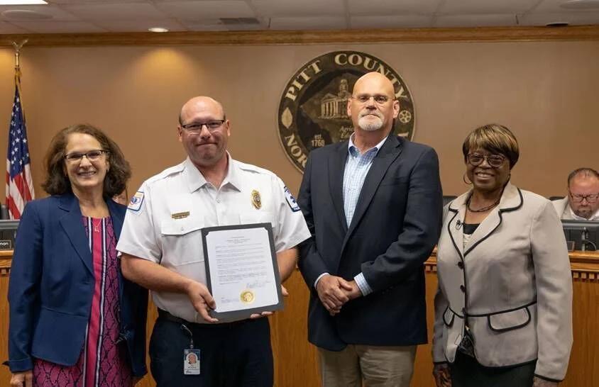 Pitt County celebrates EMS providers - NewsBreak