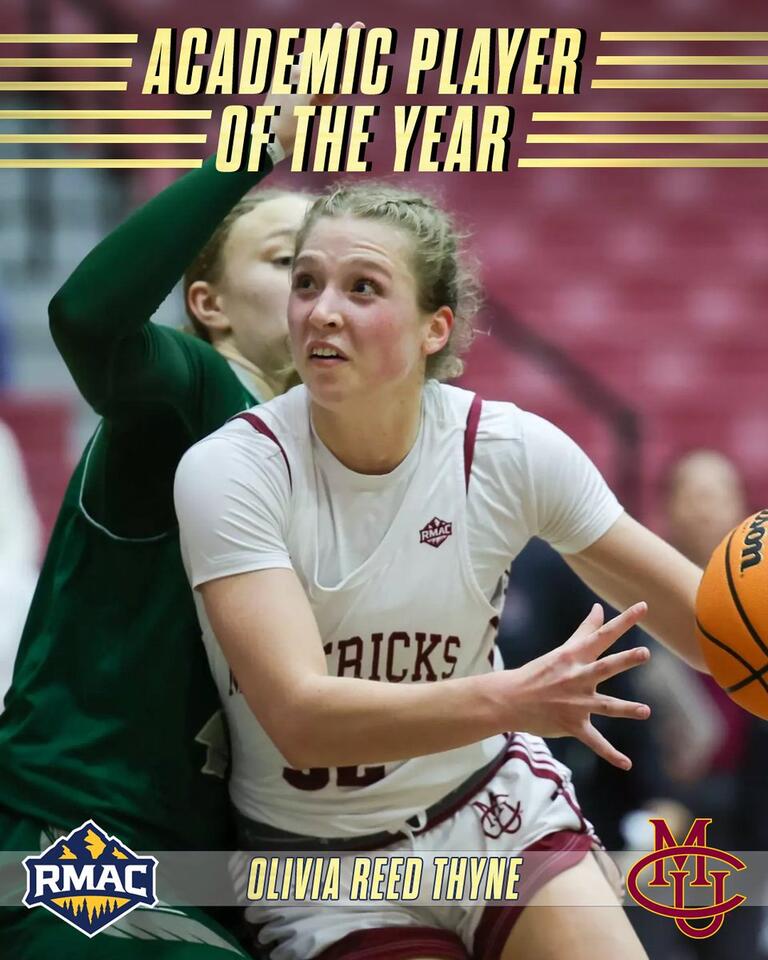 Olivia Reed Thyne named RMAC Academic Player of the Year - NewsBreak