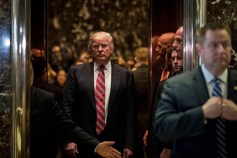 The Apprentice, a ‘golden escalator’ presidential launch and some ...