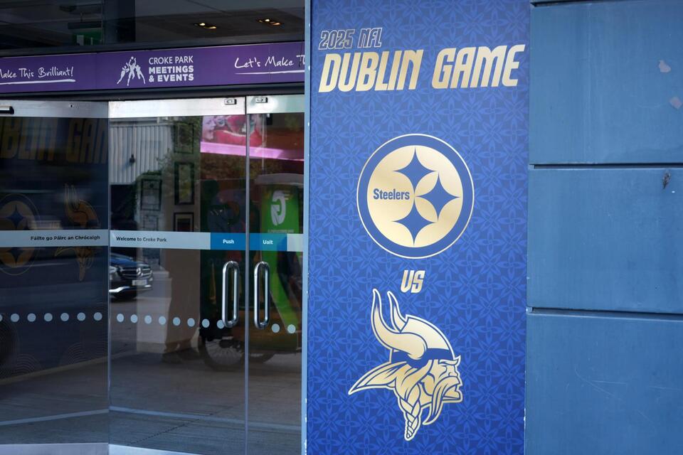 Vikings and Steelers set for first NFL game in Dublin and Minnesota ...