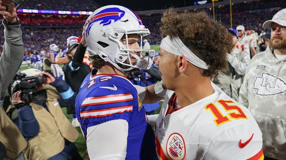 Colin Cowherd makes bold Josh Allen-Patrick Mahomes statement (and it's ...