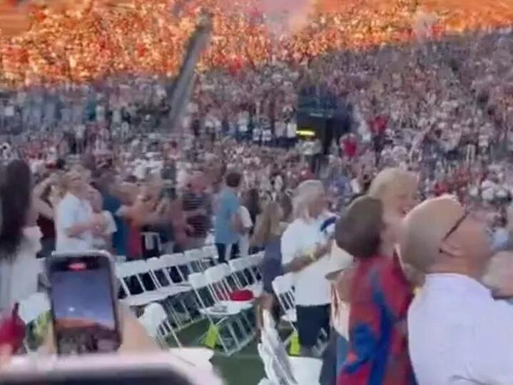 Fireworks malfunction and fly into crowd during July 4 celebration in Utah