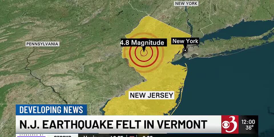 Earthquake felt across our region - NewsBreak