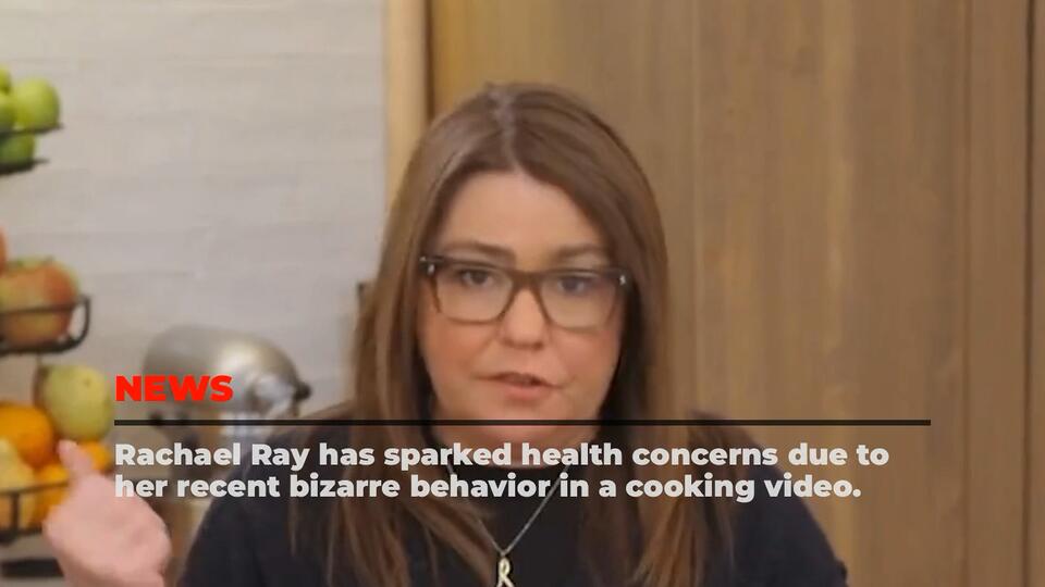 Rachael Ray reignites health concerns with bizarre behavior in cooking ...