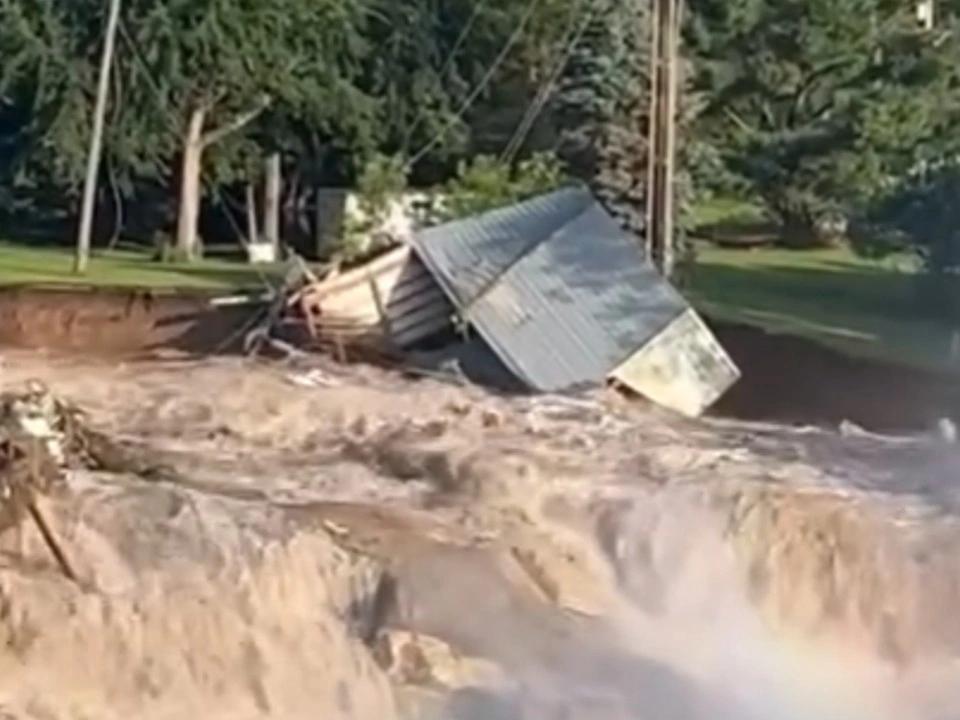 UPDATE: Partial failure on west side of Rapidan Dam; officials say it’s in “imminent failure ...