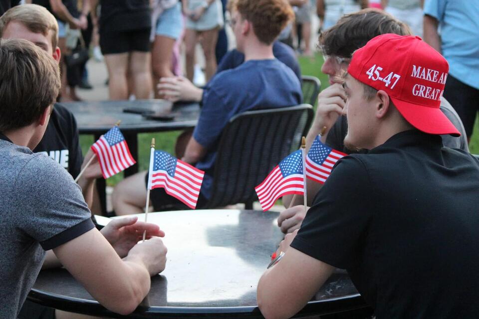 Hundreds gather at Purdue to mourn Charlie Kirk - NewsBreak