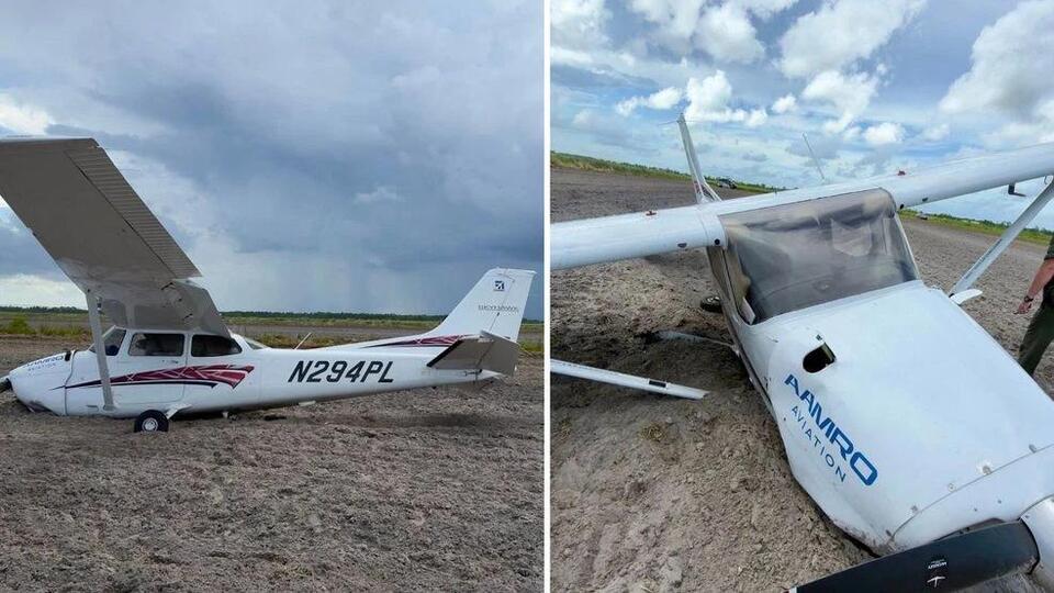 Flight instructor, student pilot survive Hobe Sound plane crash - NewsBreak