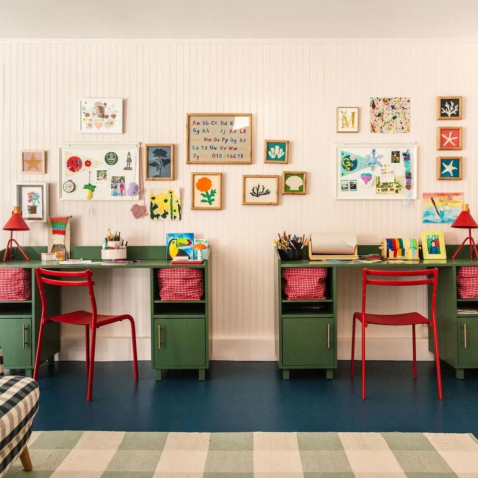 A 475-Square-Foot Garage Becomes a Flex Space for Homework and Fun ...