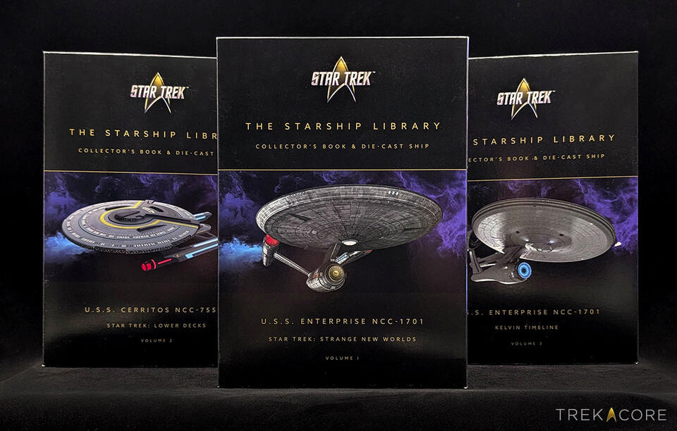 Review — Master Replicas’ New STAR TREK: THE STARSHIP LIBRARY Model ...
