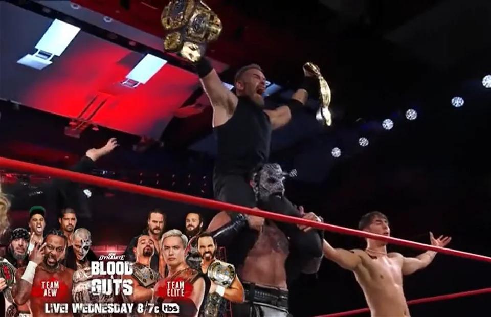 The Patriarchy win vacant AEW Trios titles on Collision - NewsBreak