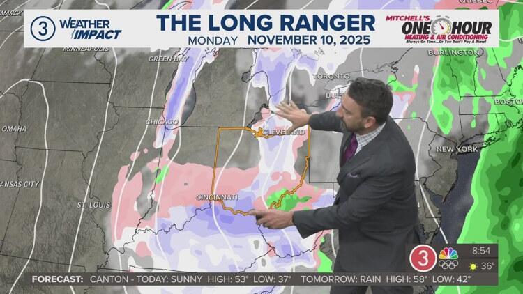 Tracking snow for early next week: Morning weather forecast in ...