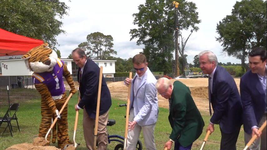 Delta Tau Delta fraternity house construction begins at LSU after 20 ...