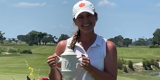 Annabelle Pancake caps off collegiate career and wins the Sea Island ...