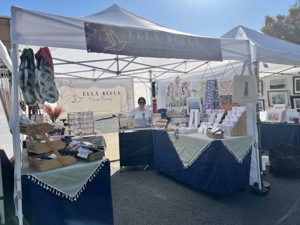 Del Ray resident’s hand-painted designs will be featured at Spanberger ...