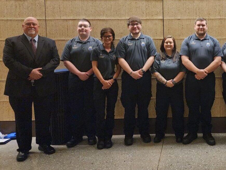 7 graduate from Surry Community College paramedic program
