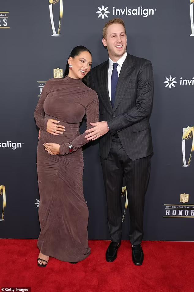 Jared Goff and wife Christen expecting first child after debuting baby ...