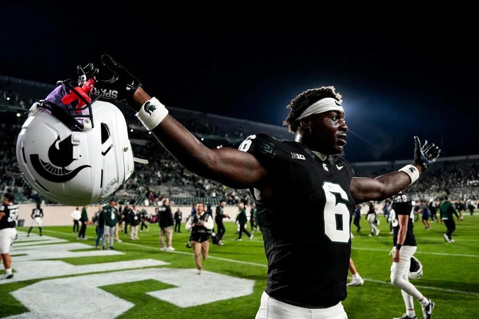 5 Transfer Portal Landing Spots for Michigan State WR Nick Marsh ...
