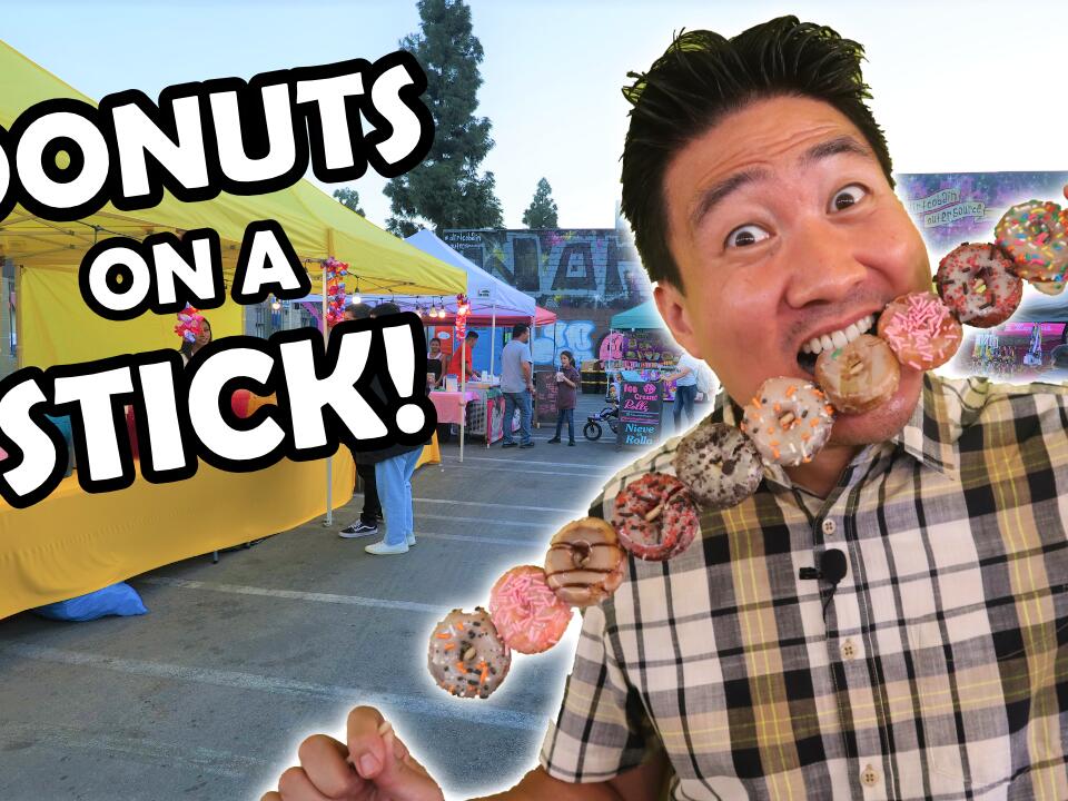 Crazy LA STREET FOOD at the Famous Alameda Night Market!