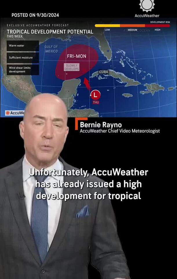 MORE TO COME ⚠️🌀Conditions Ripe for Tropical Development in Western ...