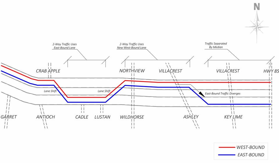 PJ Adams traffic shifts begin as Crestview Bypass project advances ...