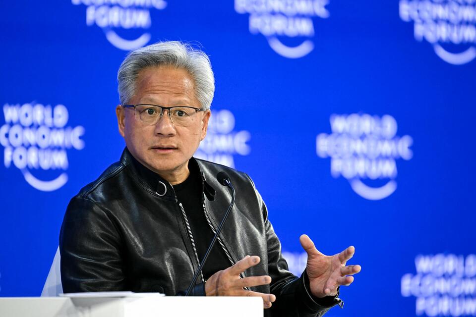Tech CEOs boast and bicker about AI at Davos - NewsBreak