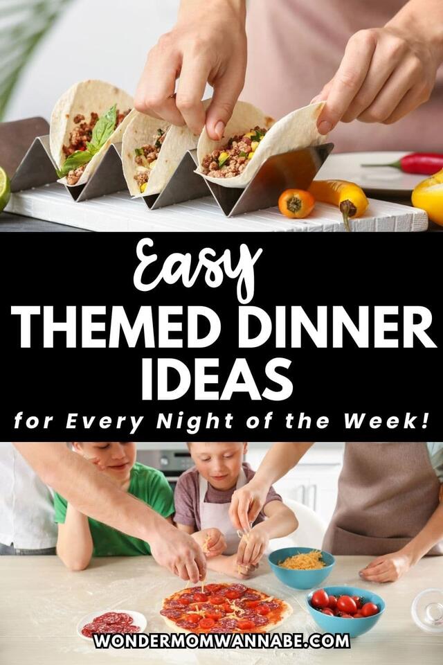 Themed Dinners for Busy Parents: Dinner Ideas for Every Night of the ...