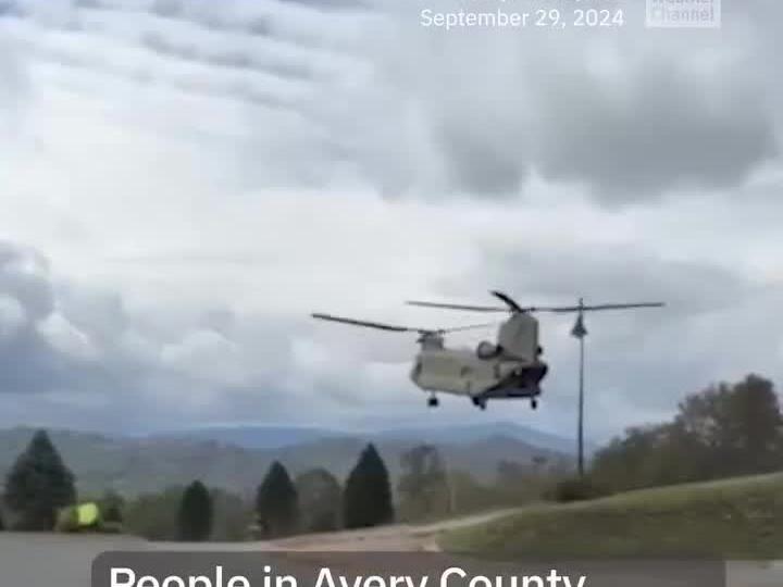 32 People Airlifted to Safety in Avery County, NC After Hurricane ...
