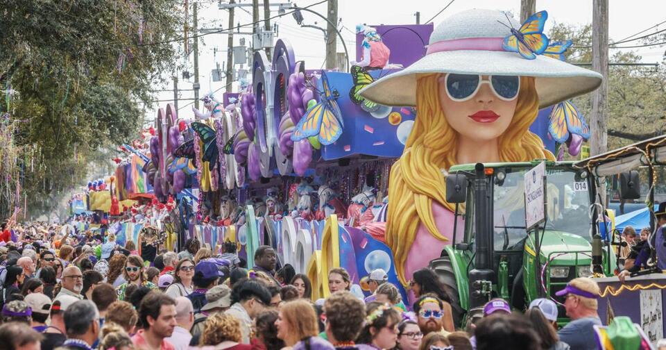 Photos: Krewe of Iris parades on Valentines day to the theme, 'What an ...