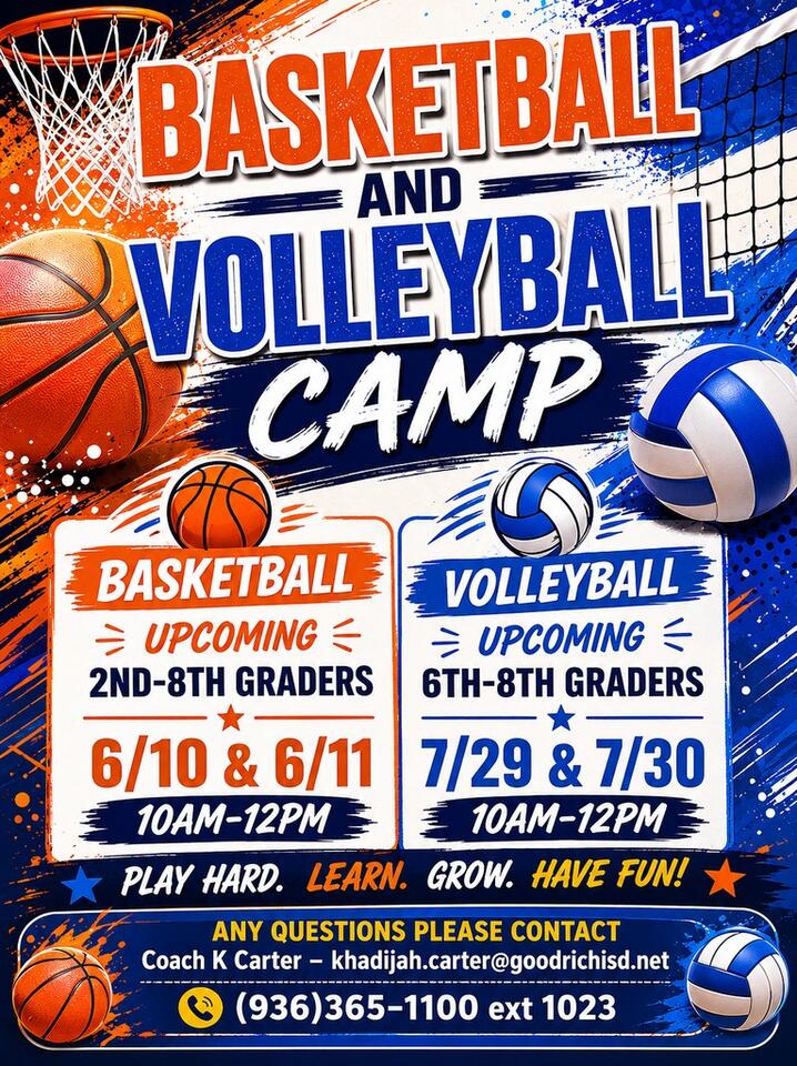Goodrich ISD to Host Summer Sports Camps - NewsBreak