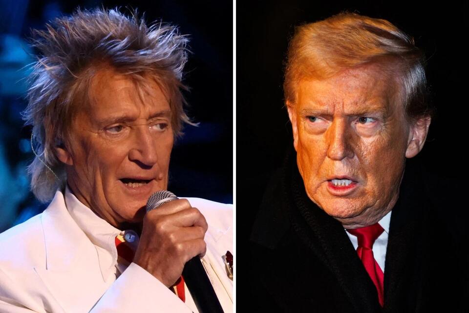 Rod Stewart Slams Trump - NewsBreak