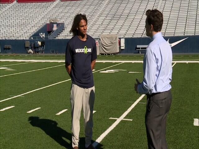 Wildcats' DB Genesis Smith making a difference off the field - NewsBreak