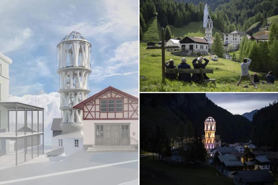 The world’s tallest 3D-printed tower has been unveiled — in a town with ...