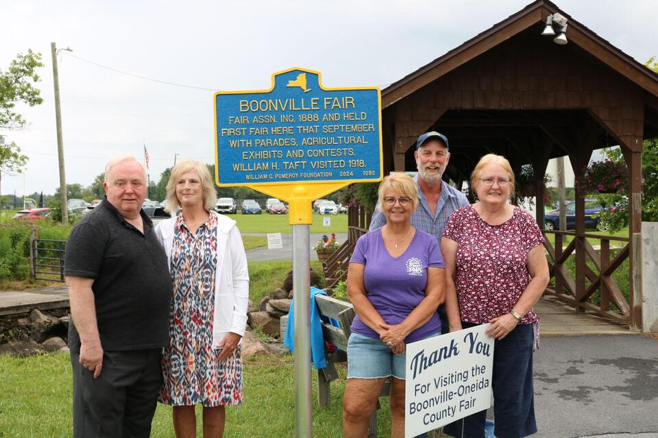 New Boonville Fair historical marker dedicated - NewsBreak