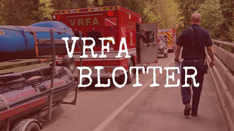 VRFA Blotter: Elevator rescue, industrial accident, multi-vehicle ...