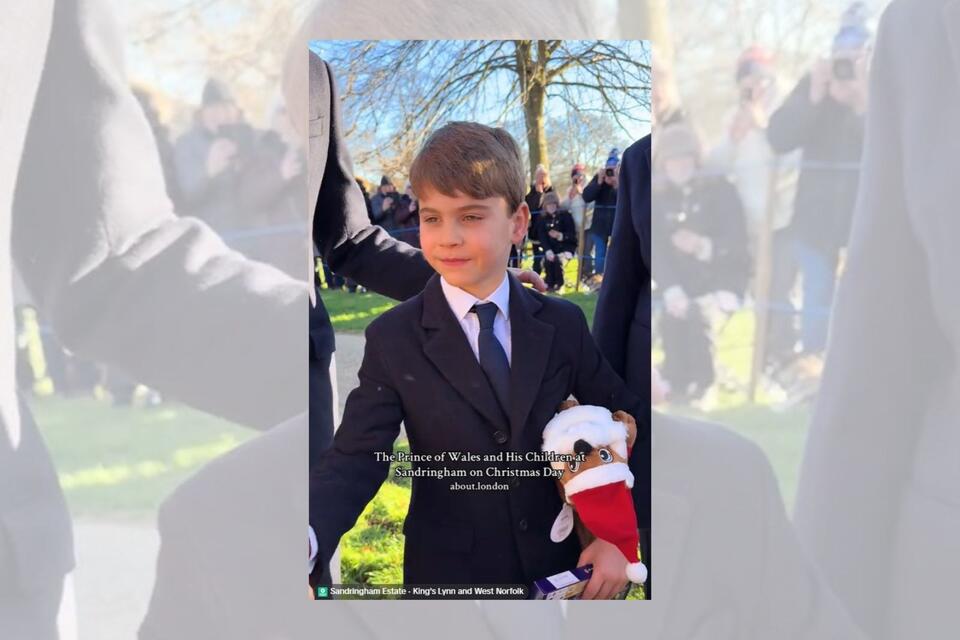 A Buc-ee's Santa Plushie was Given to England's Prince Louis - NewsBreak
