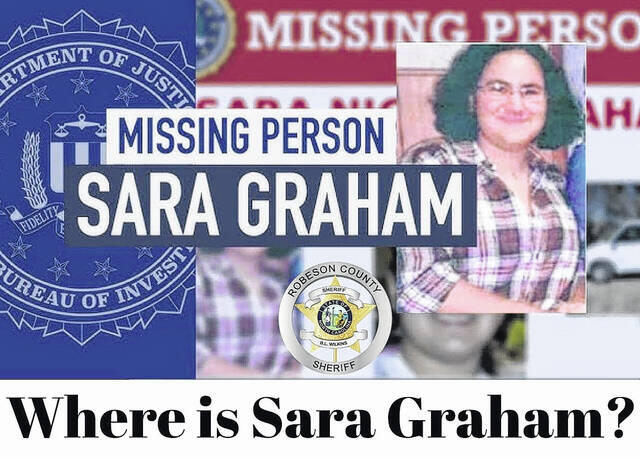 Robeson County Sheriff’s Office, FBI conduct searches in Sara Graham ...