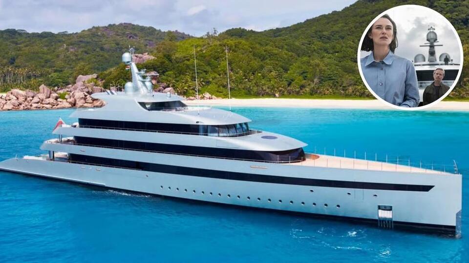 Despite paying $1 million a week to rent the Savannah superyacht, Keira ...