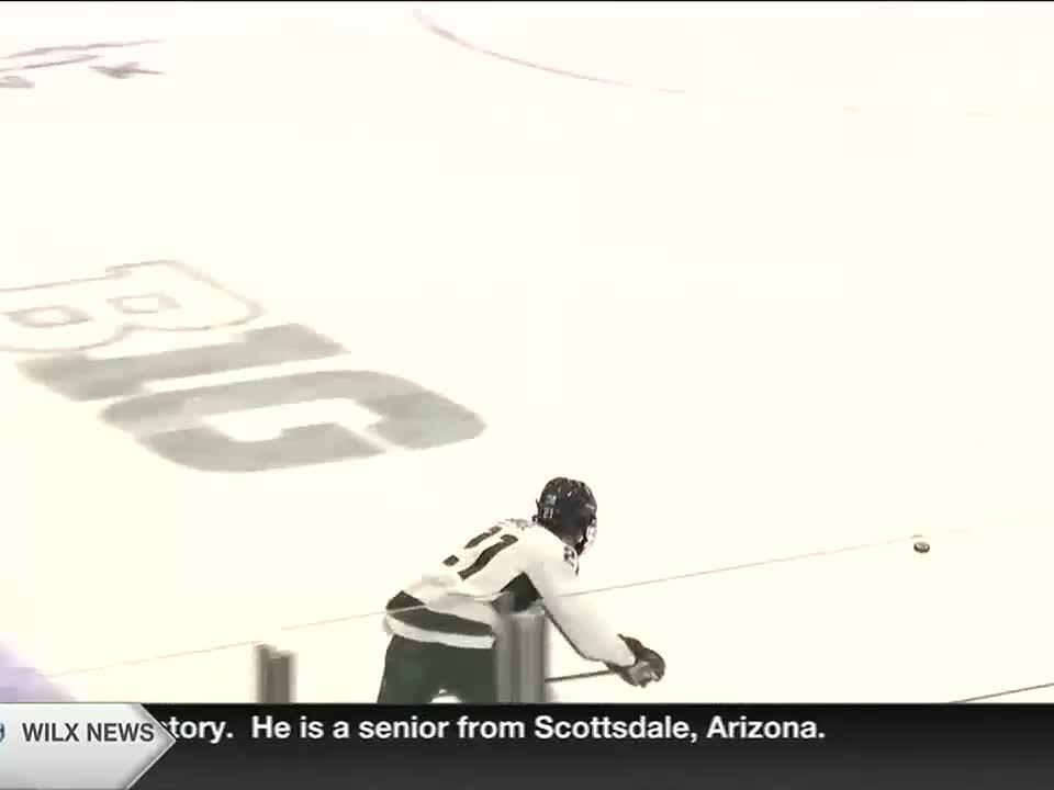 Michigan State hockey names Red Savage as captain for 2024-25 season