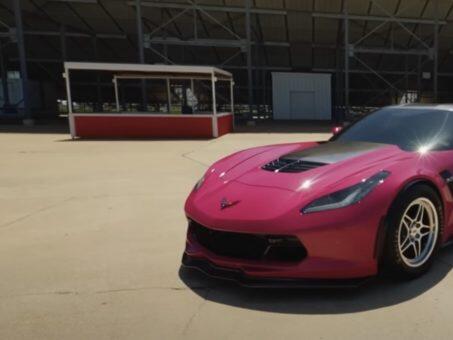 Corvette C7 Z06 Drag Races Dodge Challenger SRT Demon 170 With Weird ...